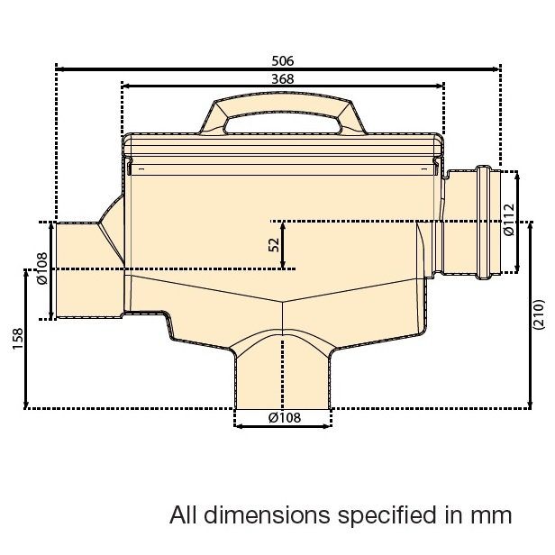 LINEAR VORTEX FILTRE PLUVIALE Ø110 (Inline Filter) - Distritank Water